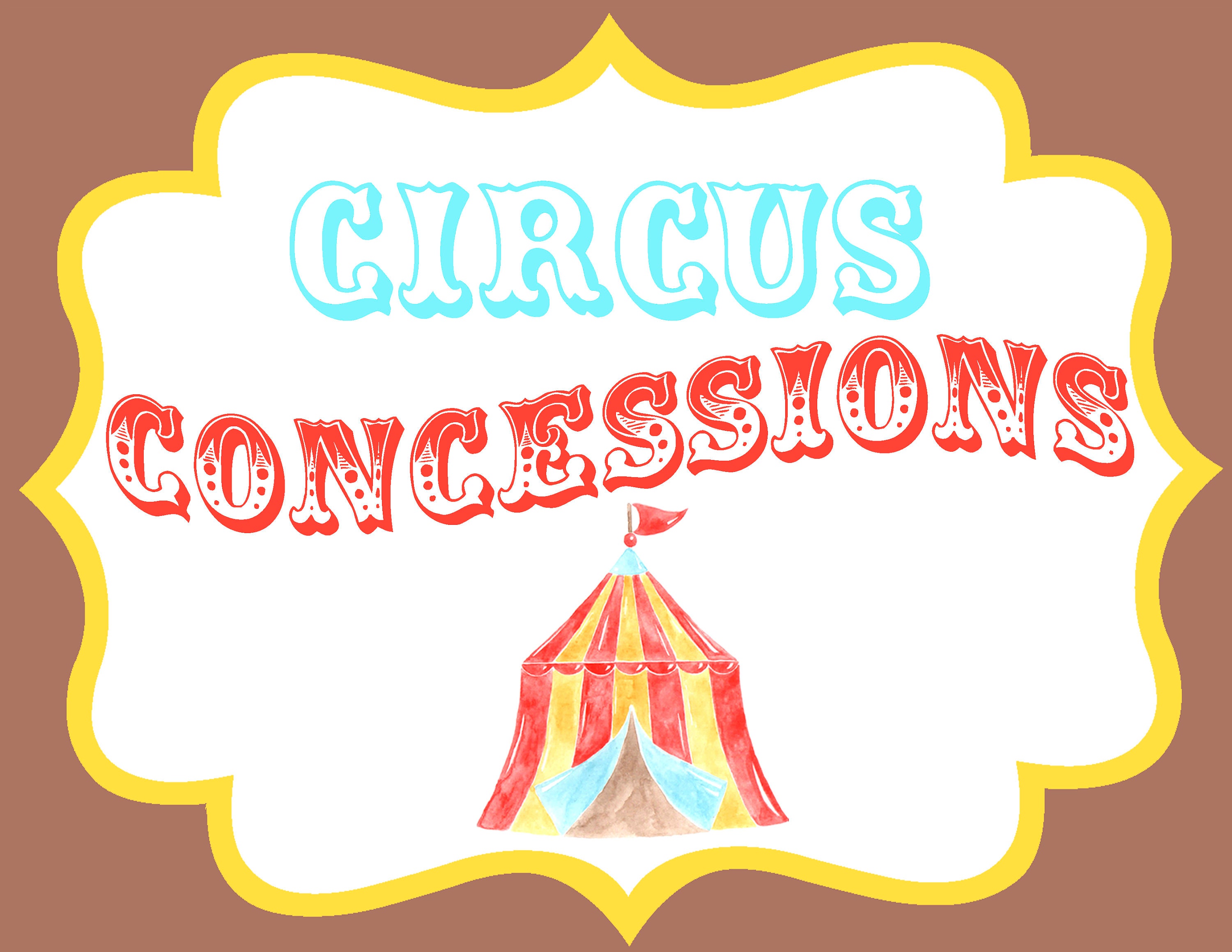 Circus Theme Teacher Appreciation Week Printable Bundle | Includes 9 ...