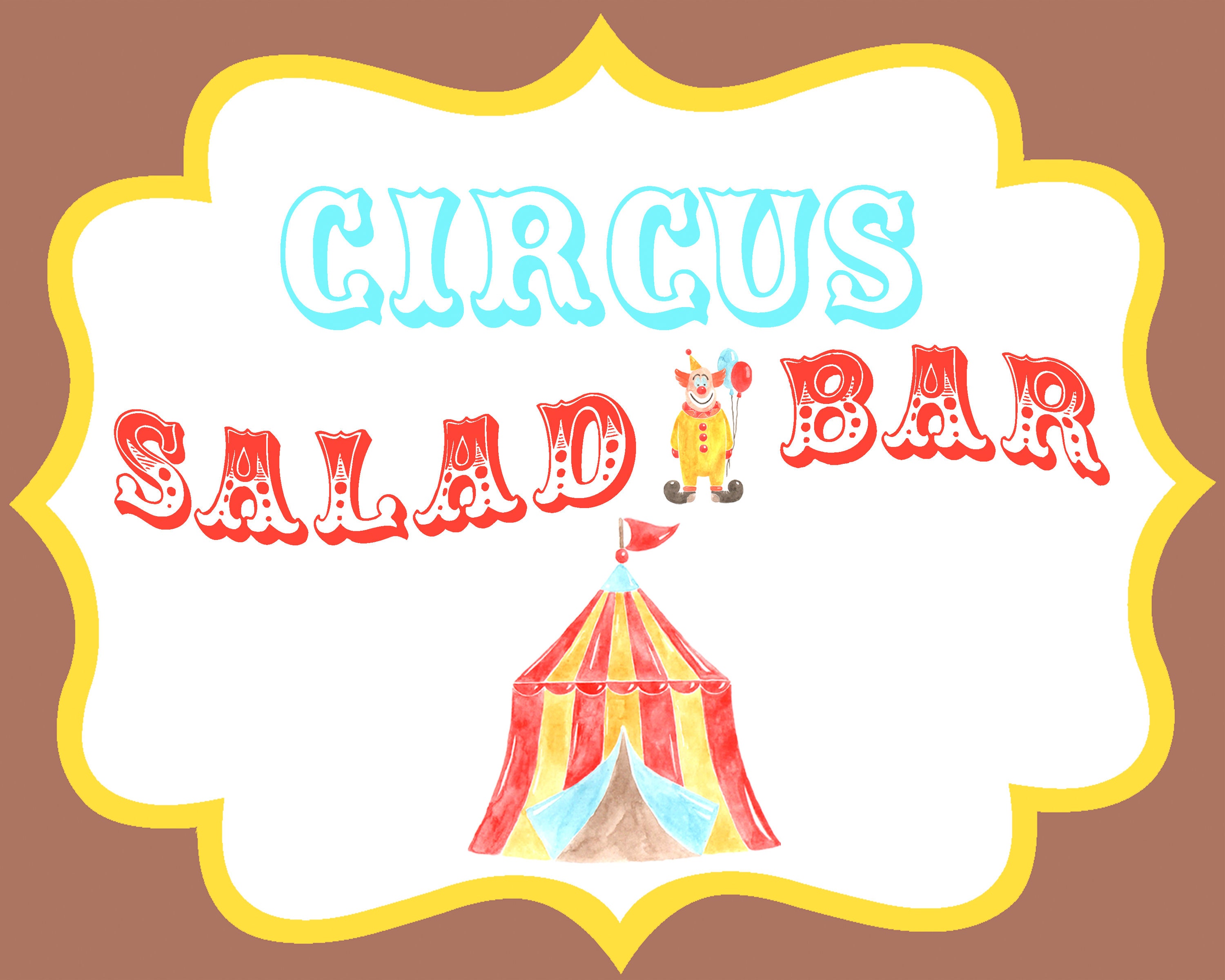 Circus Theme Teacher Appreciation Week Printable Bundle Includes 9 ...