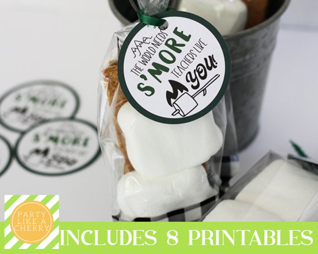 Teacher Appreciation Week Camping Theme Printable Kit - PTG/PTA Ideas ...