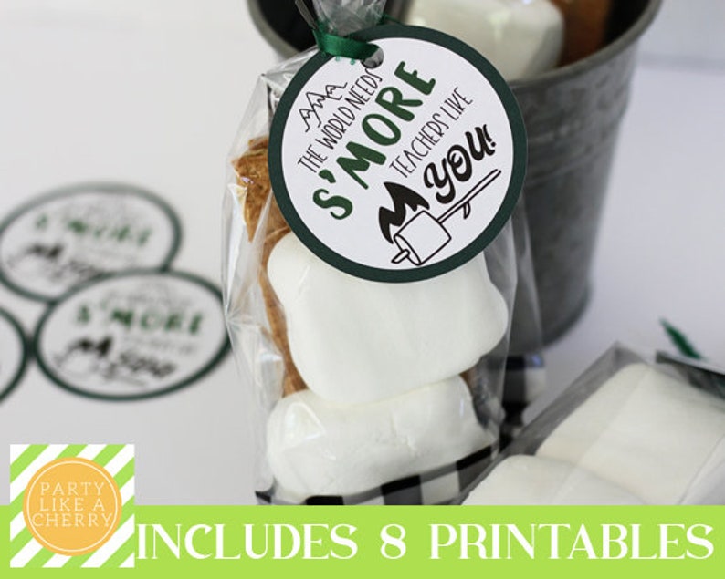 Teacher Appreciation Week Camping Theme Printable Kit - PTG/PTA Ideas ...