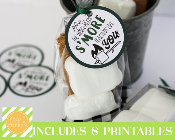 Teacher Appreciation Week Camping Theme Printable Kit - PTG/PTA Ideas ...