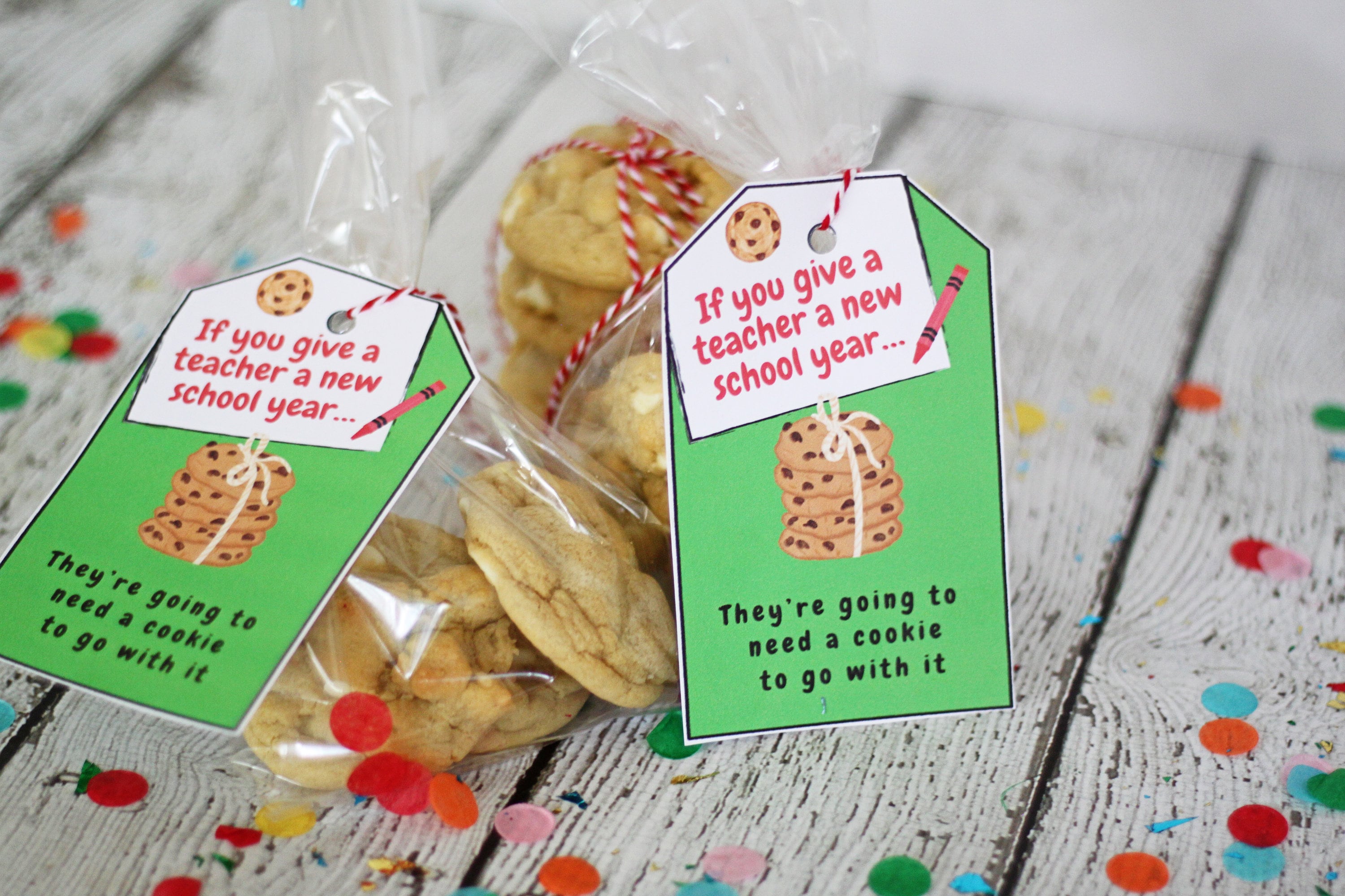 Back to School Teacher Gift Tags | Meet the Teacher Gift Idea | Instant ...