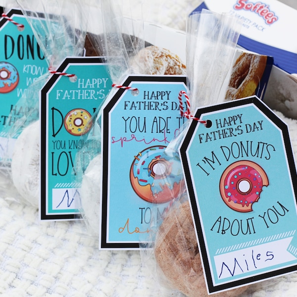 Donut Tag - Etsy