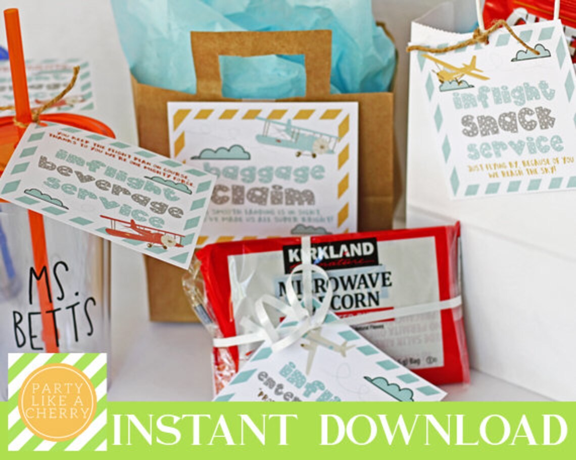 Teacher Appreciation Week Travel Theme Printables PTA and - Etsy