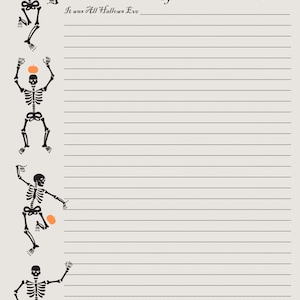 Ghost Story Template | Halloween Mad Libs | Fun Printable Game | Great ...