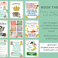 90s Theme Teacher Appreciation Week Retro Itinerary Template, Editable ...
