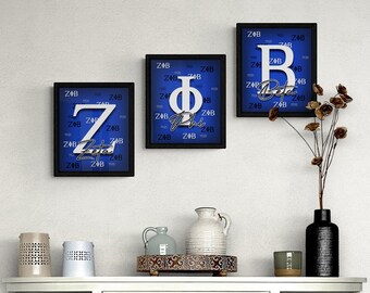 Zeta Phi Beta Canvas Wall Art House Poem - Etsy