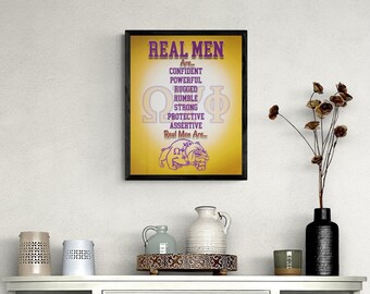 The Man Omega Psi Phi - Etsy
