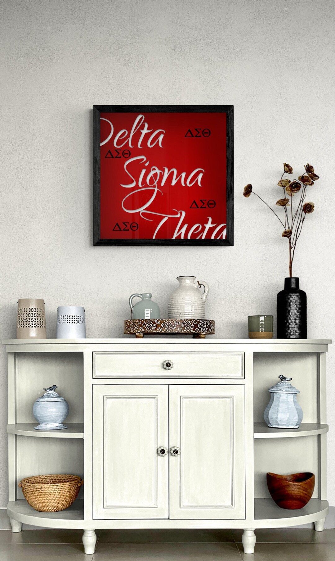 8x8 Delta Sigma Theta Squared Artwork, Digital Print, Sorority Gifts ...