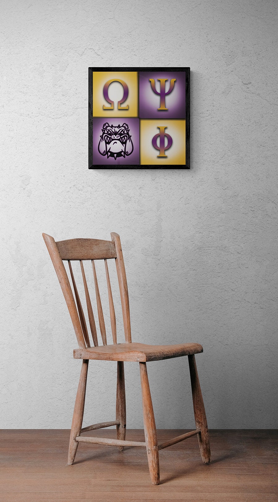10x10 Omega Psi Phi 4 Squared Artwork Digital Print - Etsy