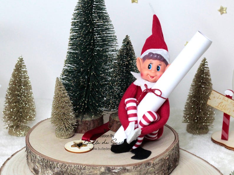 Christmas Prankster Elf Mail Kit - Etsy
