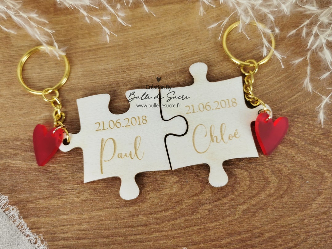 Valentine's Day for Men, Valentine's Day Key Ring, Couple Key Ring ...