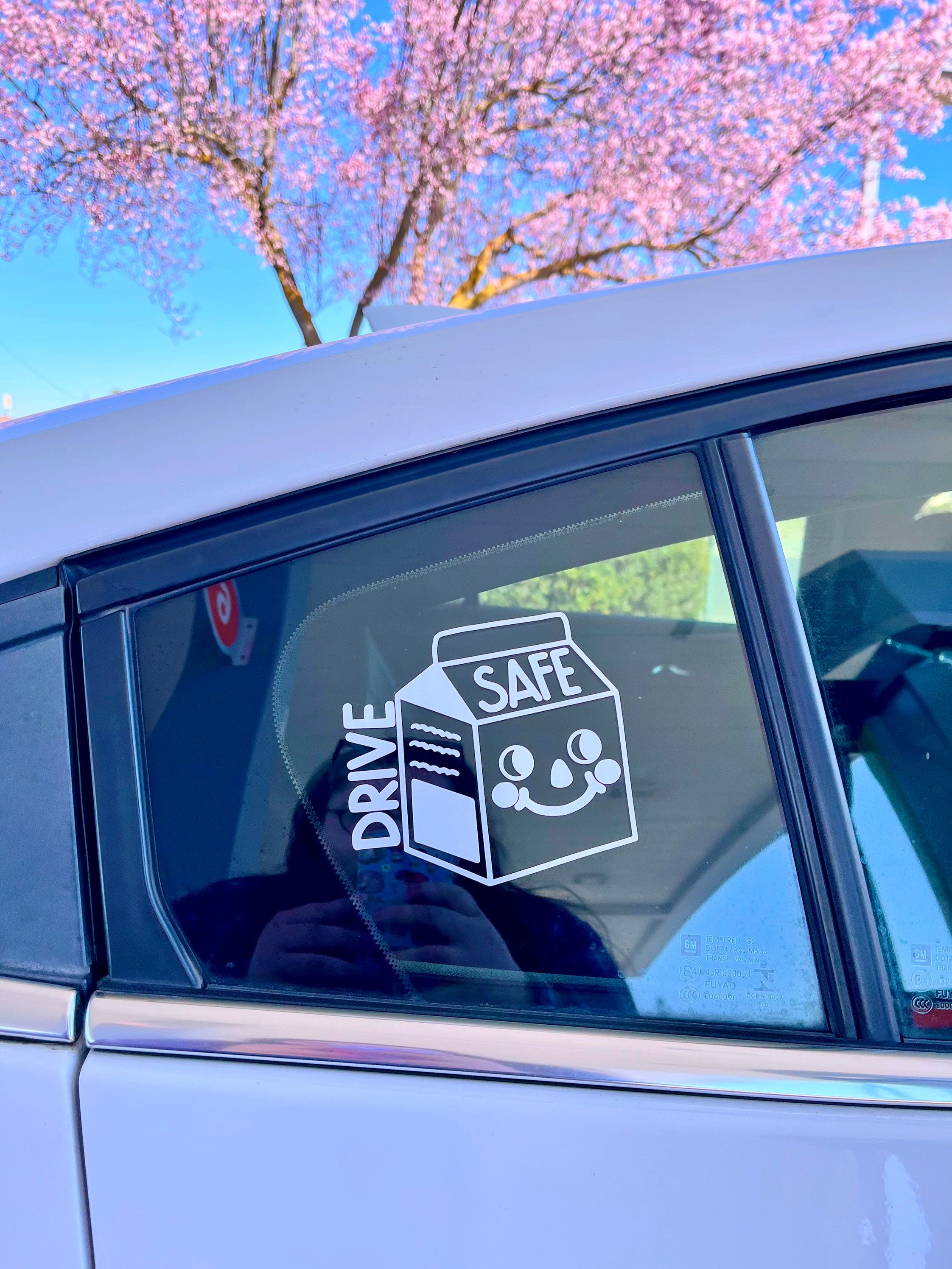 Drive Safe Milk Carton Cute Bumper Sticker Vinyl Decal | Etsy