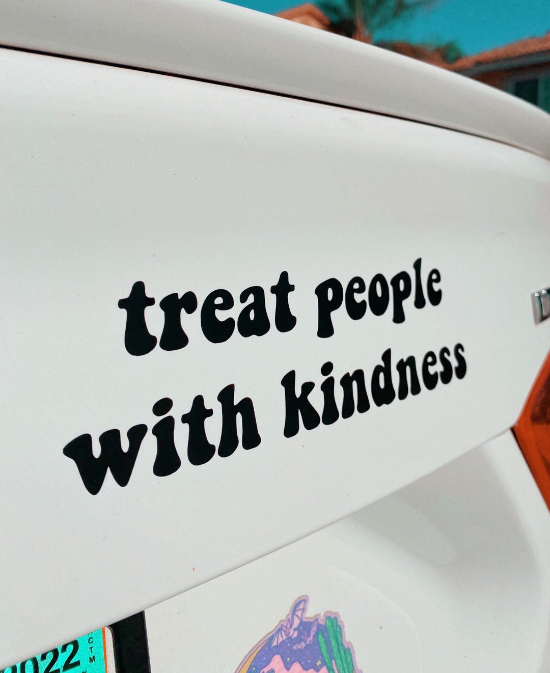 Treat People With Kindness Harry Styles Bumper Sticker Vinyl Decal - Etsy