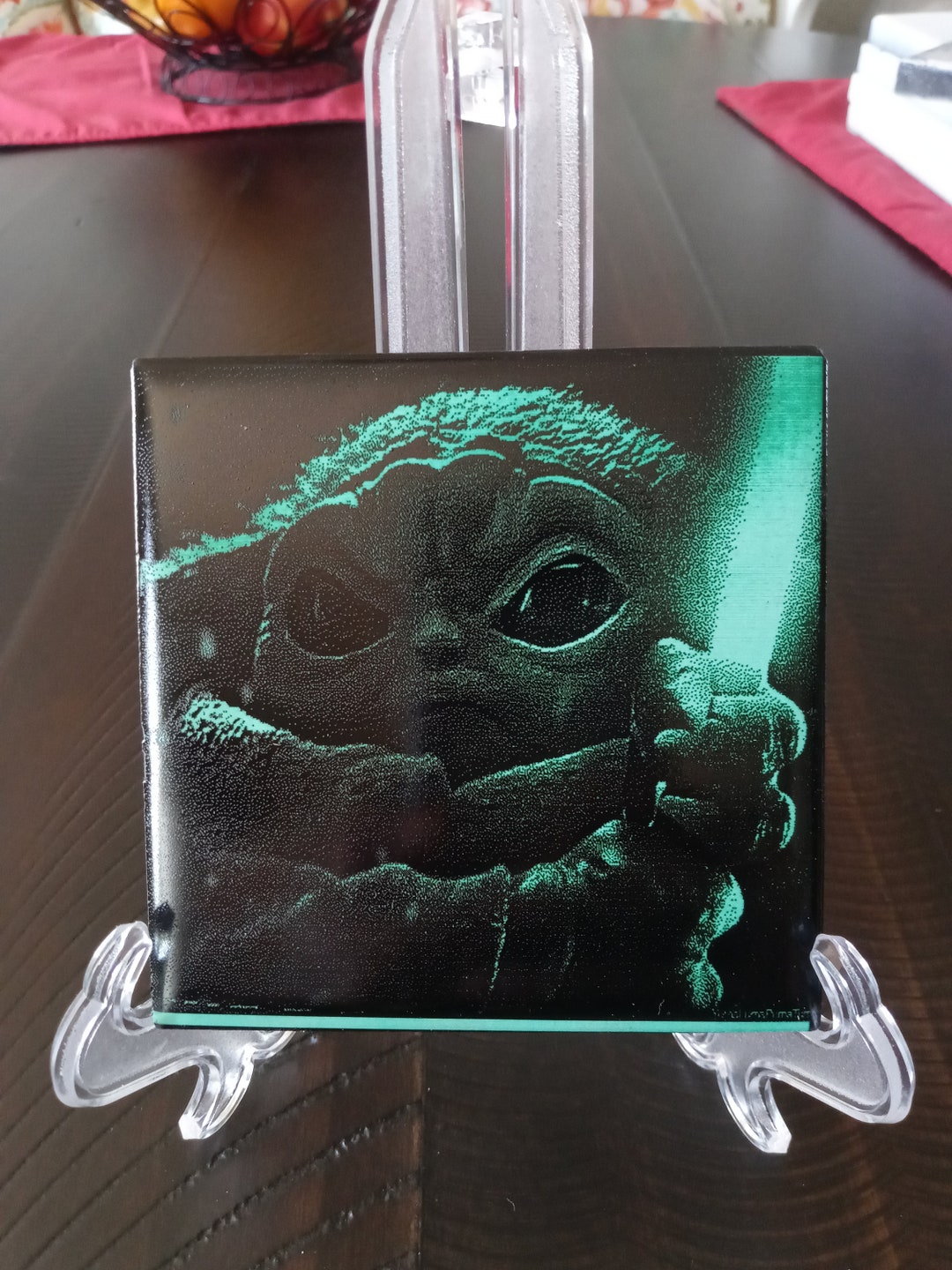 Laser Engraved Ceramic Tile - Etsy