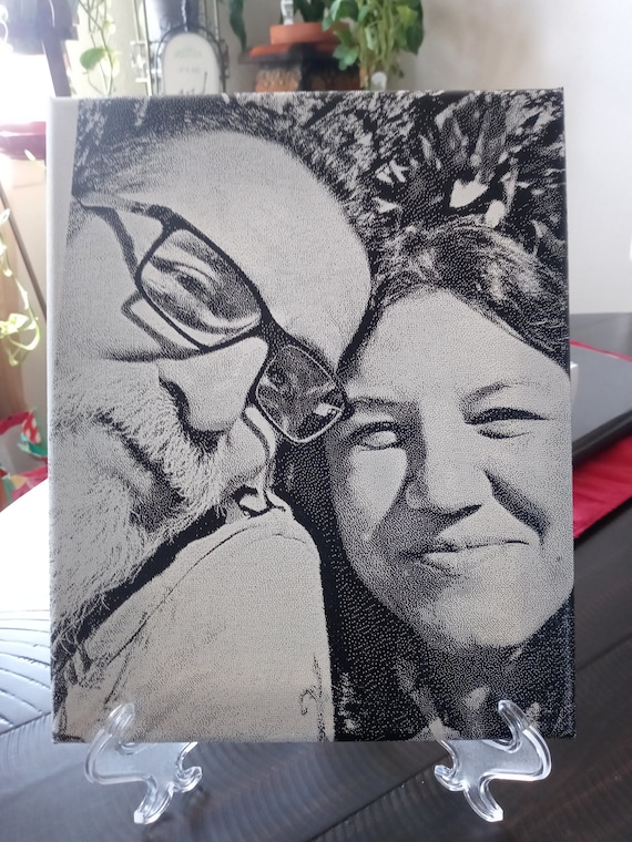 Laser Engraved Canvas - Etsy