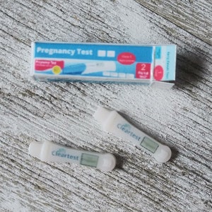 1/12 Scale Mini Pregnancy Tests for Miniature Dollhouse, Pregnancy Test ...
