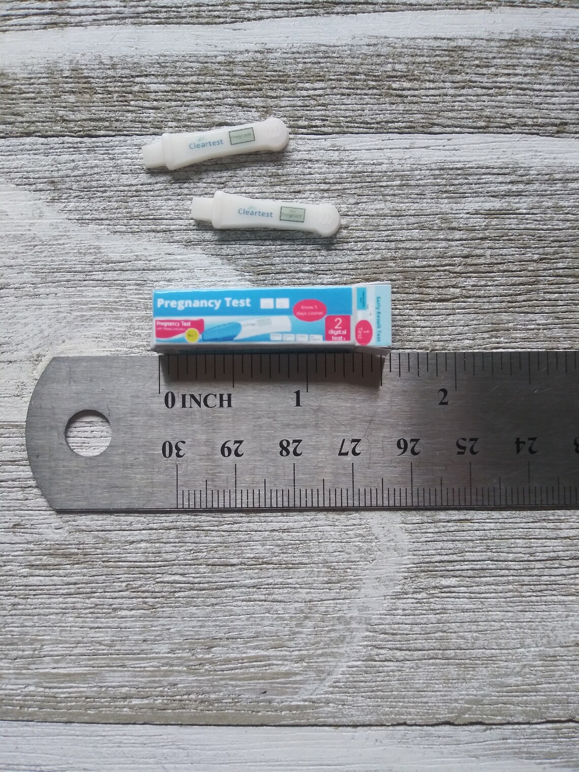 1/6 Scale Mini Pregnancy Tests for Fashion Dolls, Pregnancy Test for ...