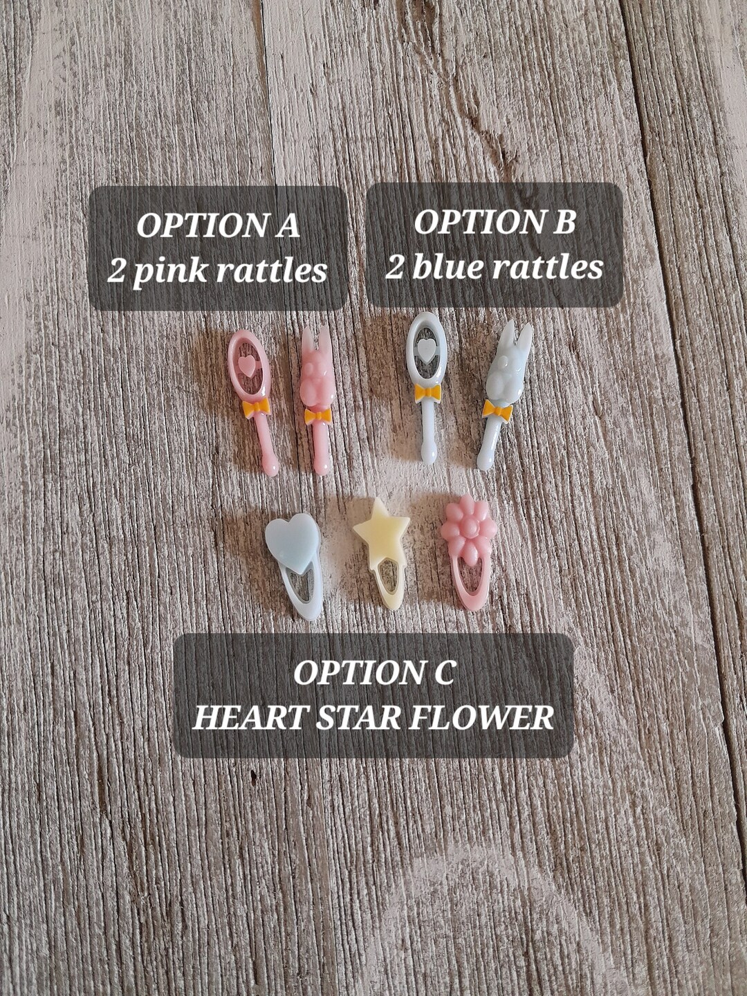 1/6 Scale Mini Fashion Doll Baby Toy Rattles, Baby Toys Doll Nursery ...