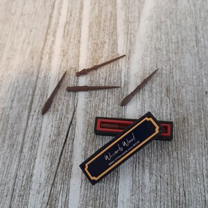 1/12 Scale Miniature Magic Wands With Wand Box for Dollhouse, Tiny ...