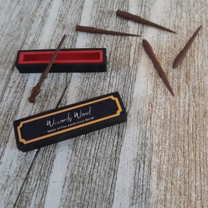 1/12 Scale Miniature Magic Wands With Wand Box for Dollhouse, Tiny ...