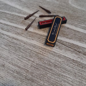 1/12 Scale Miniature Magic Wands With Wand Box for Dollhouse, Tiny ...