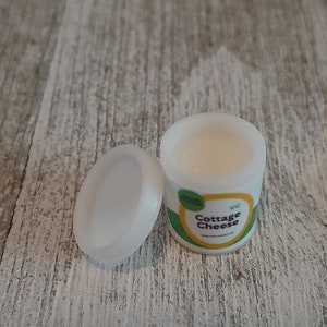 1/12 Scale Mini Cottage Cheese for Dollhouse Breakfast or Lasagna ...
