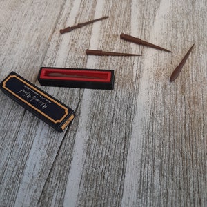 1/12 Scale Miniature Magic Wands With Wand Box for Dollhouse, Tiny ...