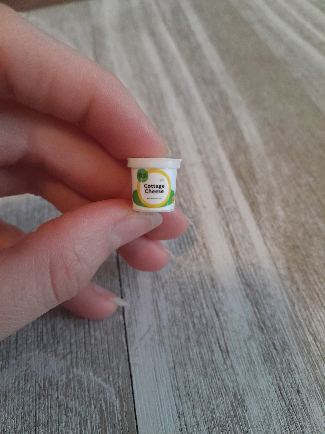 1/12 Scale Mini Cottage Cheese for Dollhouse Breakfast or Lasagna ...