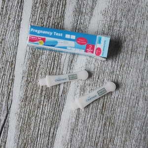 1/6 Scale Mini Pregnancy Tests for Fashion Dolls, Pregnancy Test for ...