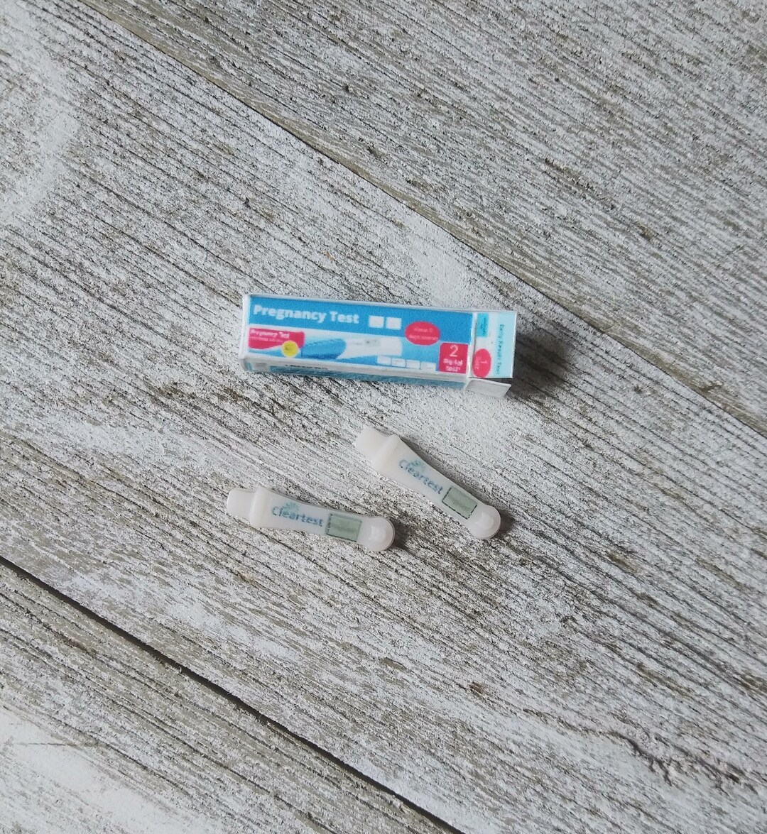 1/12 Scale Mini Pregnancy Tests for Miniature Dollhouse, Pregnancy Test ...