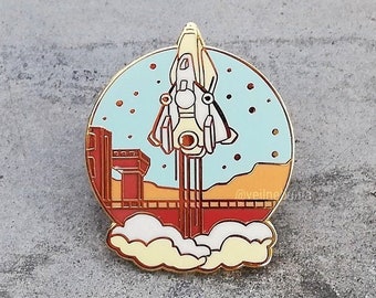 Space Shuttle Pin | Etsy