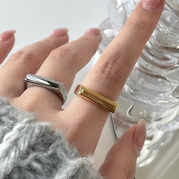 Bar Ring - Etsy