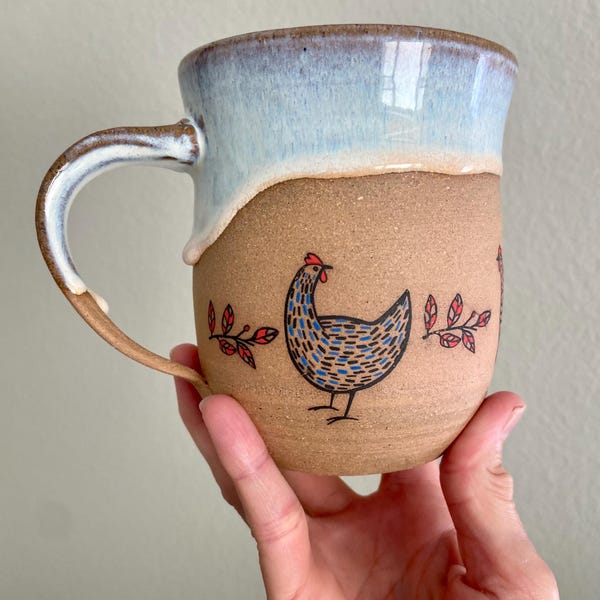 Chicken Pottery - Etsy