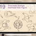 19 Procreate Overhead View Figures Stamp Procreate Body - Etsy