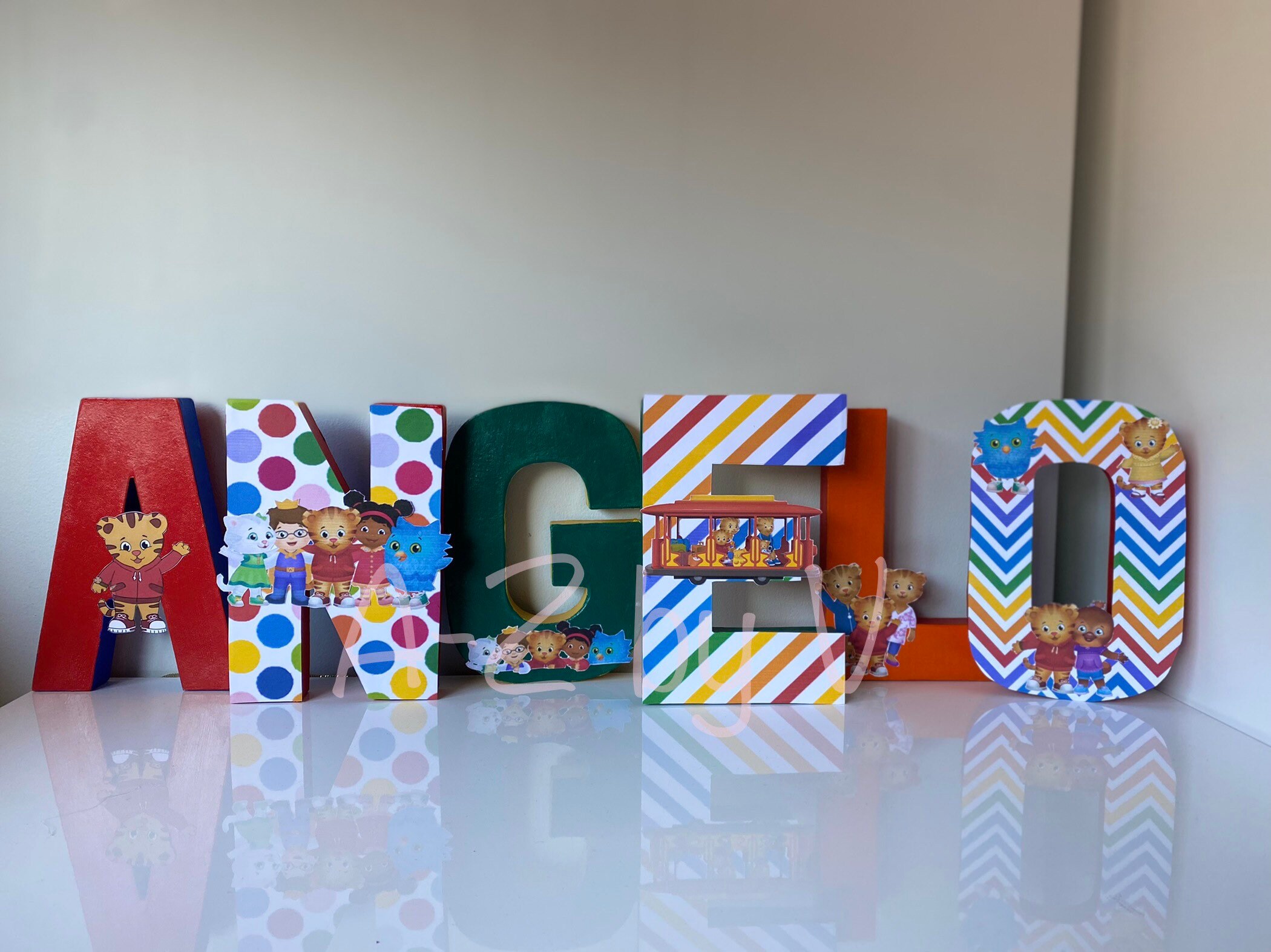 Kids Shows Letter Sets - Etsy