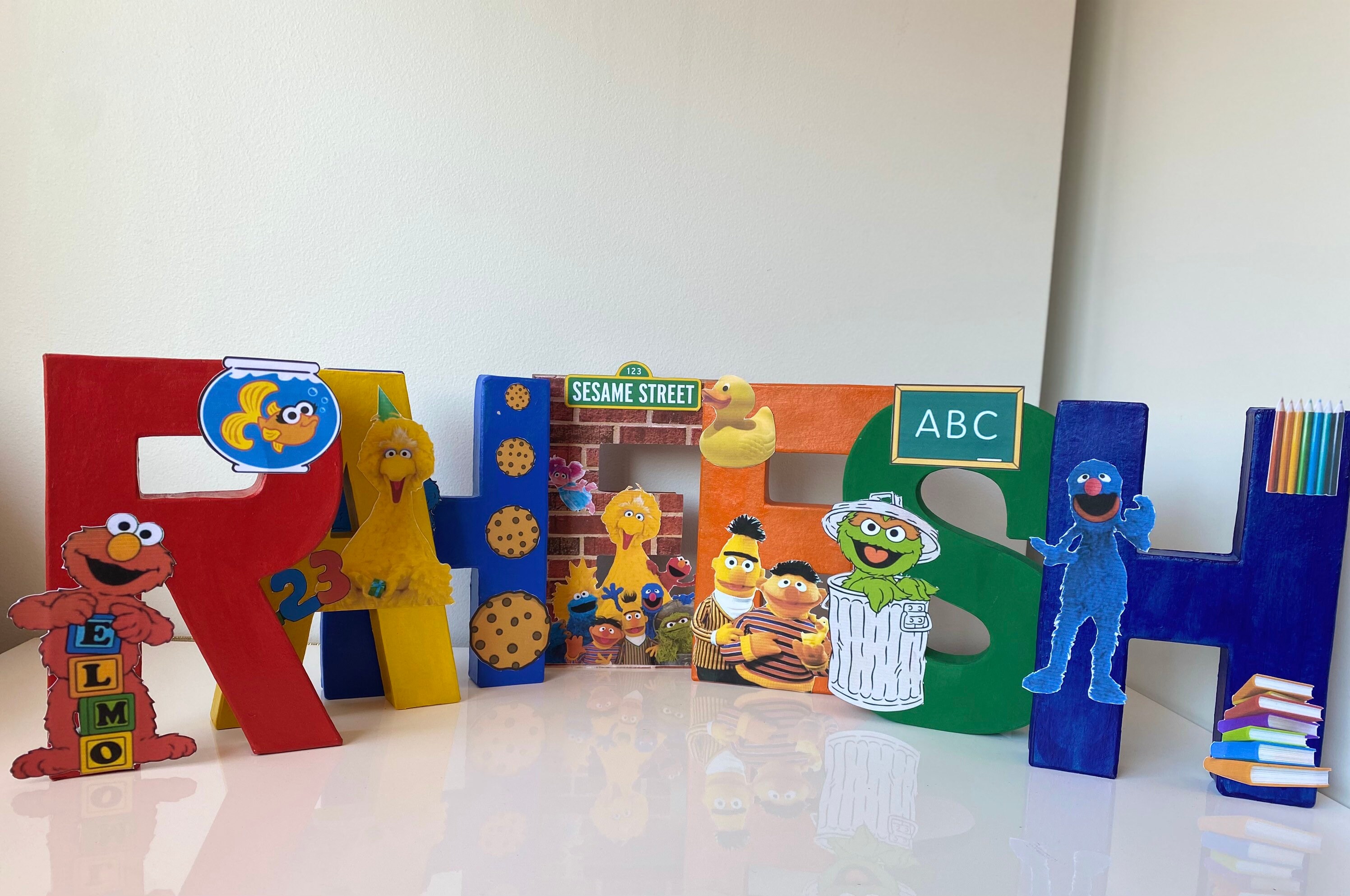 Kids Shows Letter Sets - Etsy