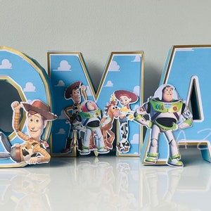 3D Letters - Etsy