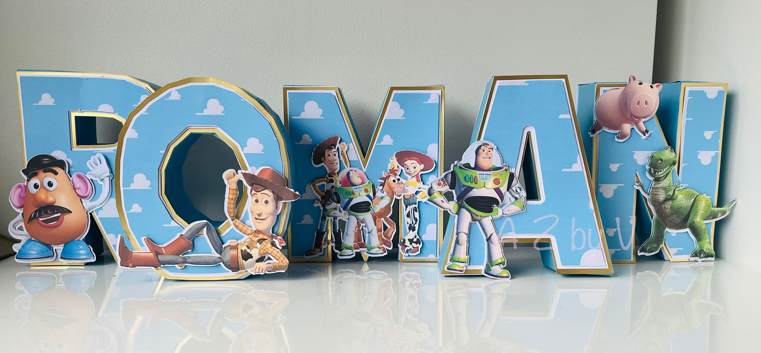 3D Letters - Etsy