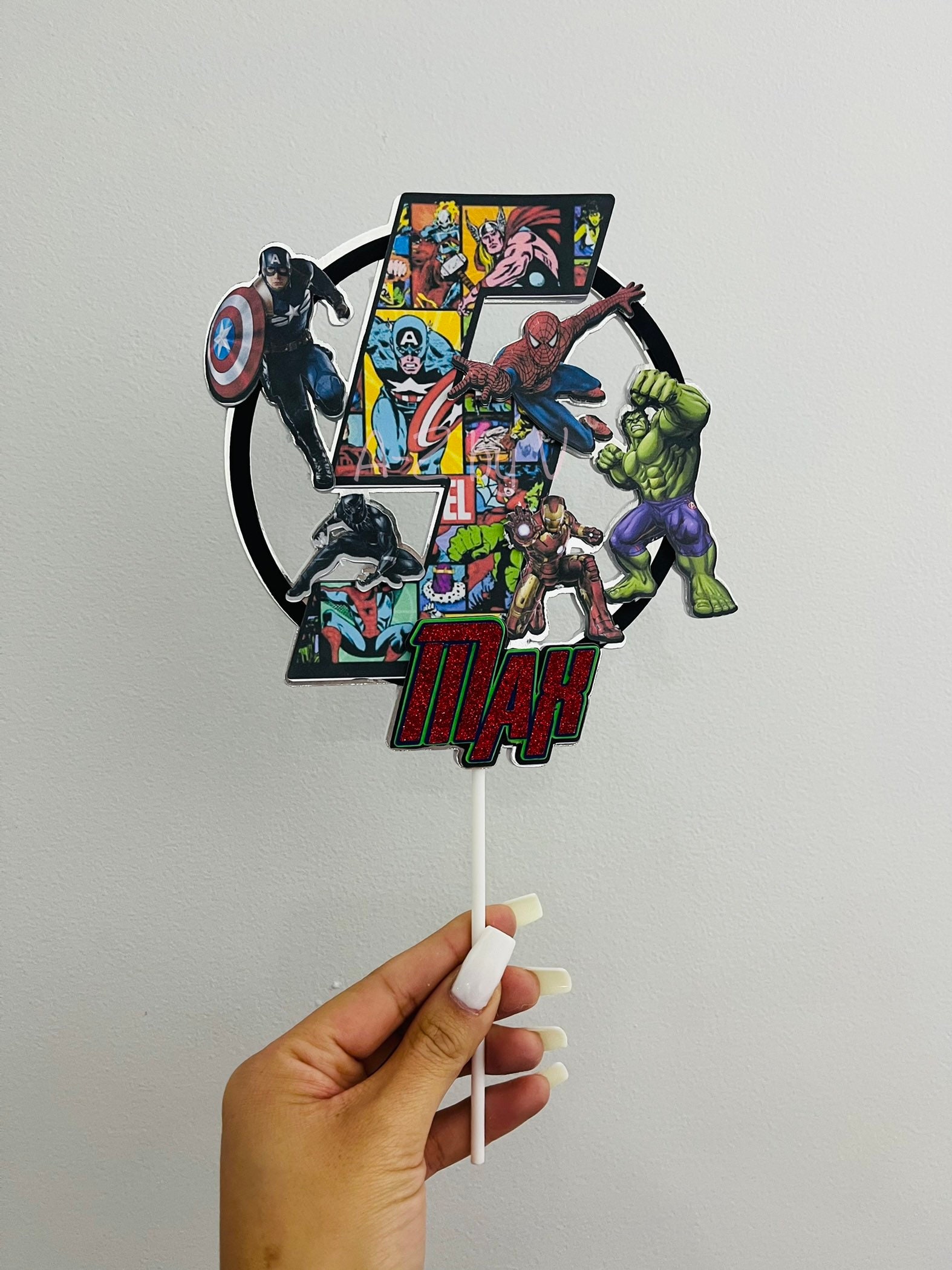 Custom Cake Topper - Etsy