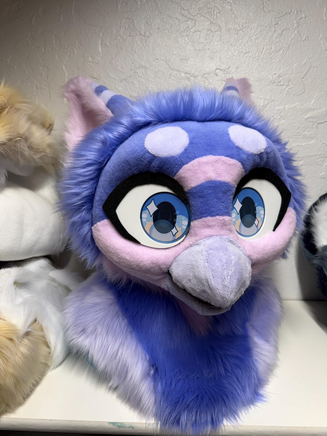 Purple Gryphon Fursuit Head - Etsy