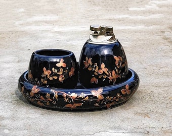 Ashtray Lighter Set | Etsy