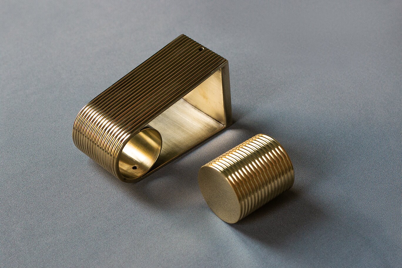 Polished Brass Curtain Drapery Rod End Cap Finial - Etsy