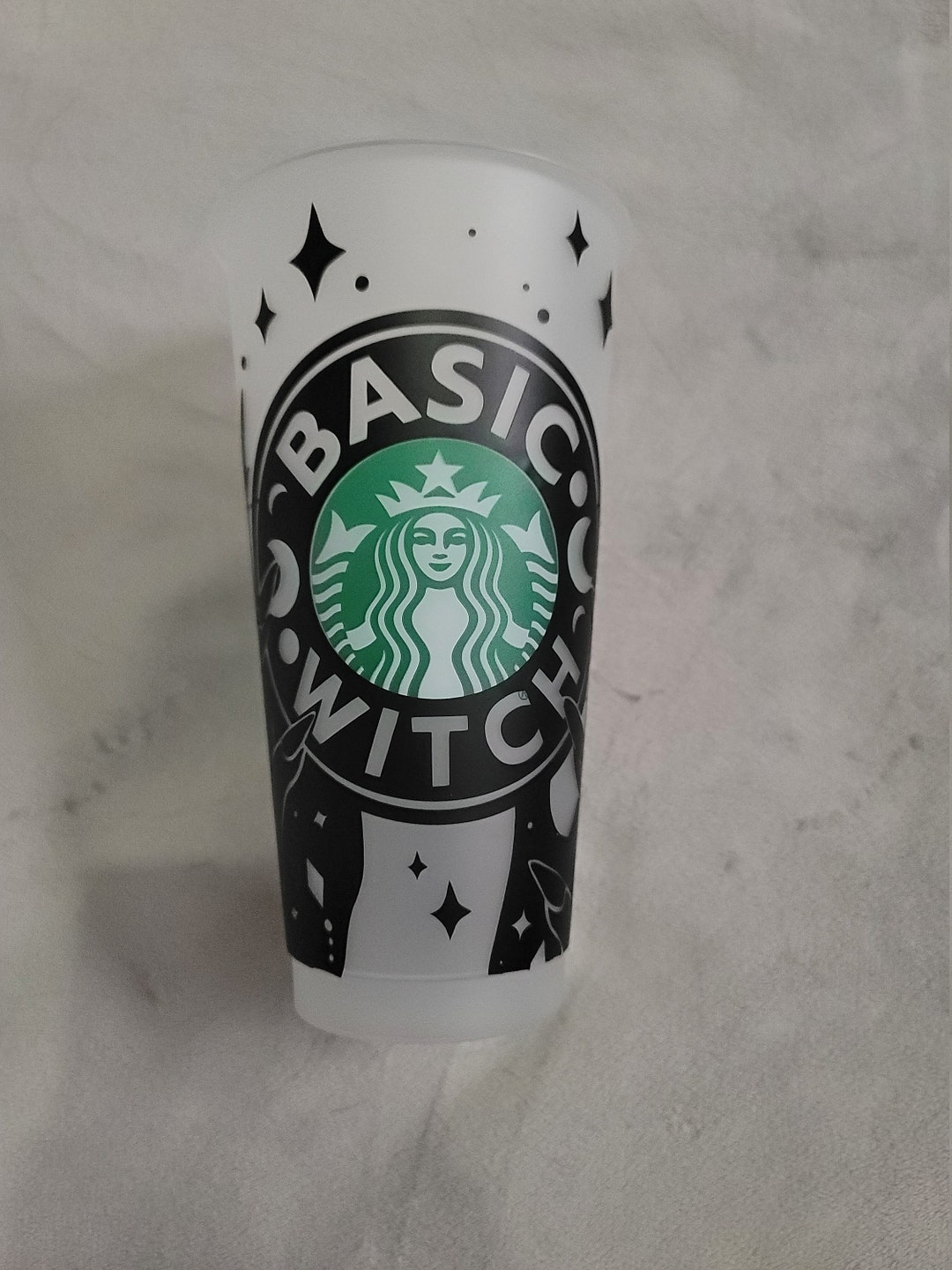 Basic Witch Starbucks Cup - Etsy
