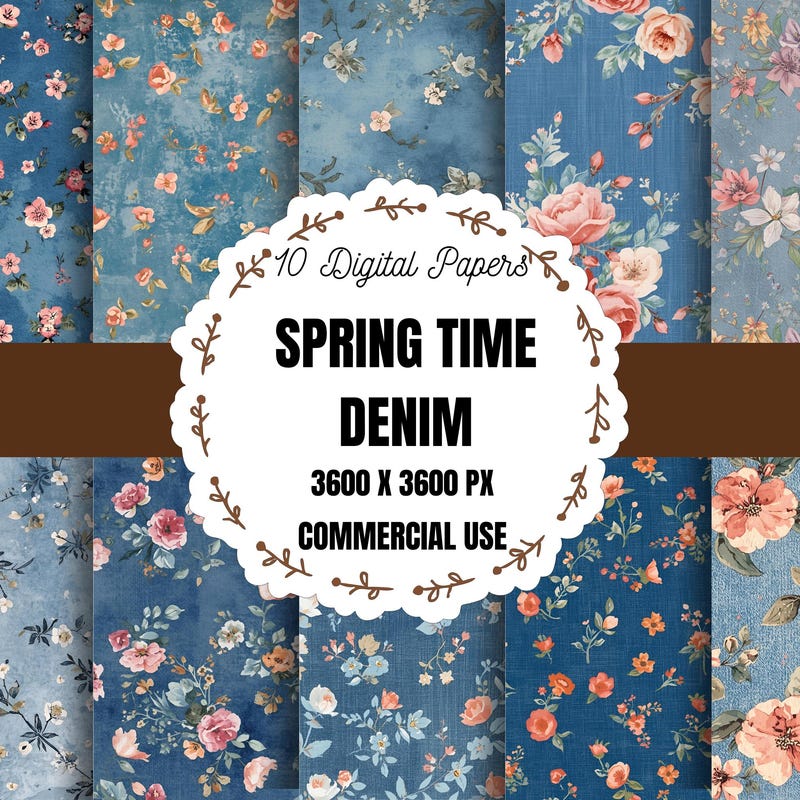 Pastel Denim - Etsy
