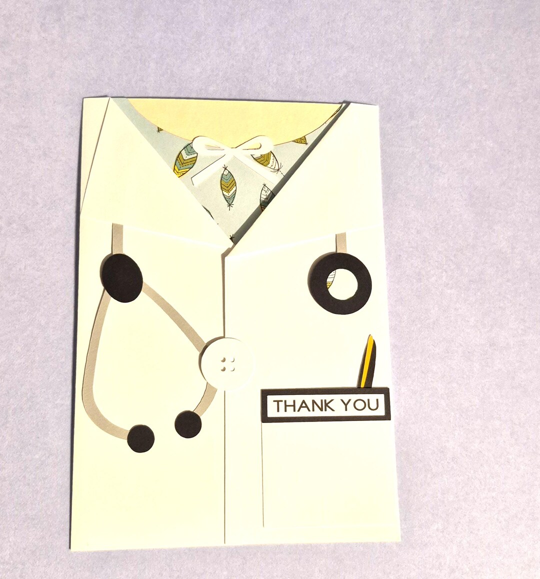 Doctor Milestone Card, Doctor Special Occasion Card, Doctor Patient ...