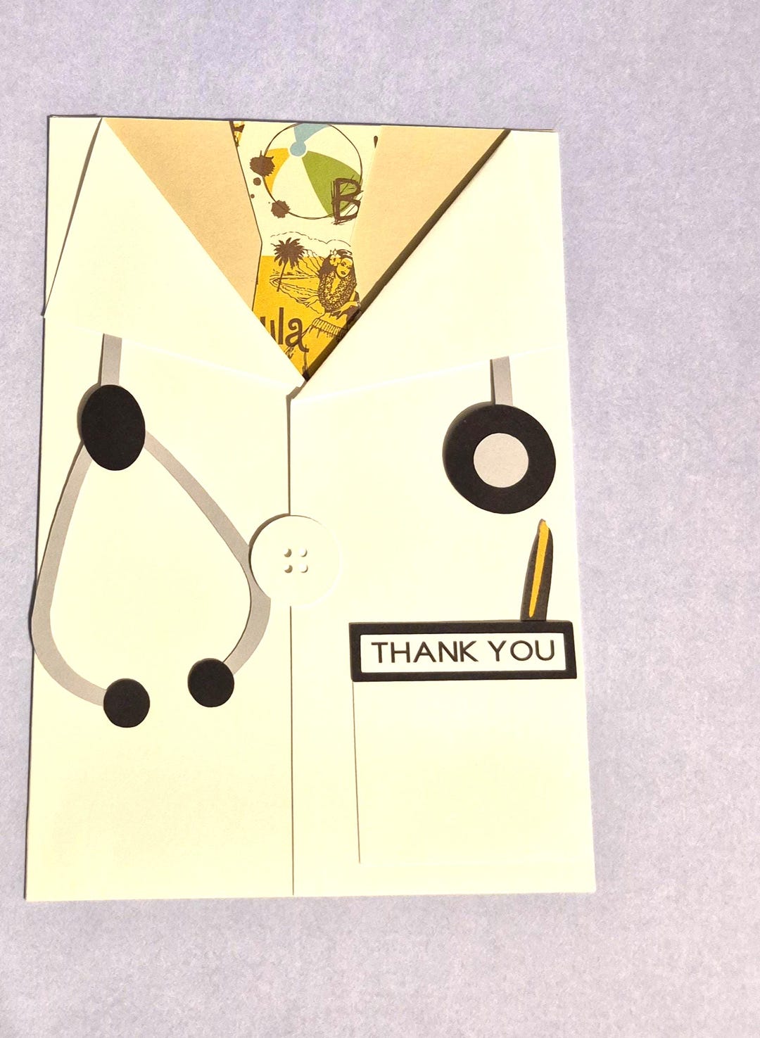 Doctor Greeting Card, Thank You Doctor Card, Appreciation Card for ...