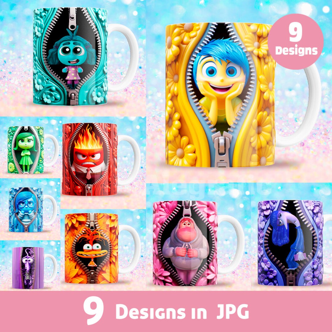 Digital Designs INSIDE OUT 3D - Etsy