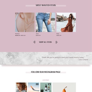 Wix E-commerce Website Template Elegant & Simple - Wix Shop - Online ...