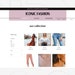 Wix E-commerce Website Template Elegant & Simple Wix Shop Online Store ...